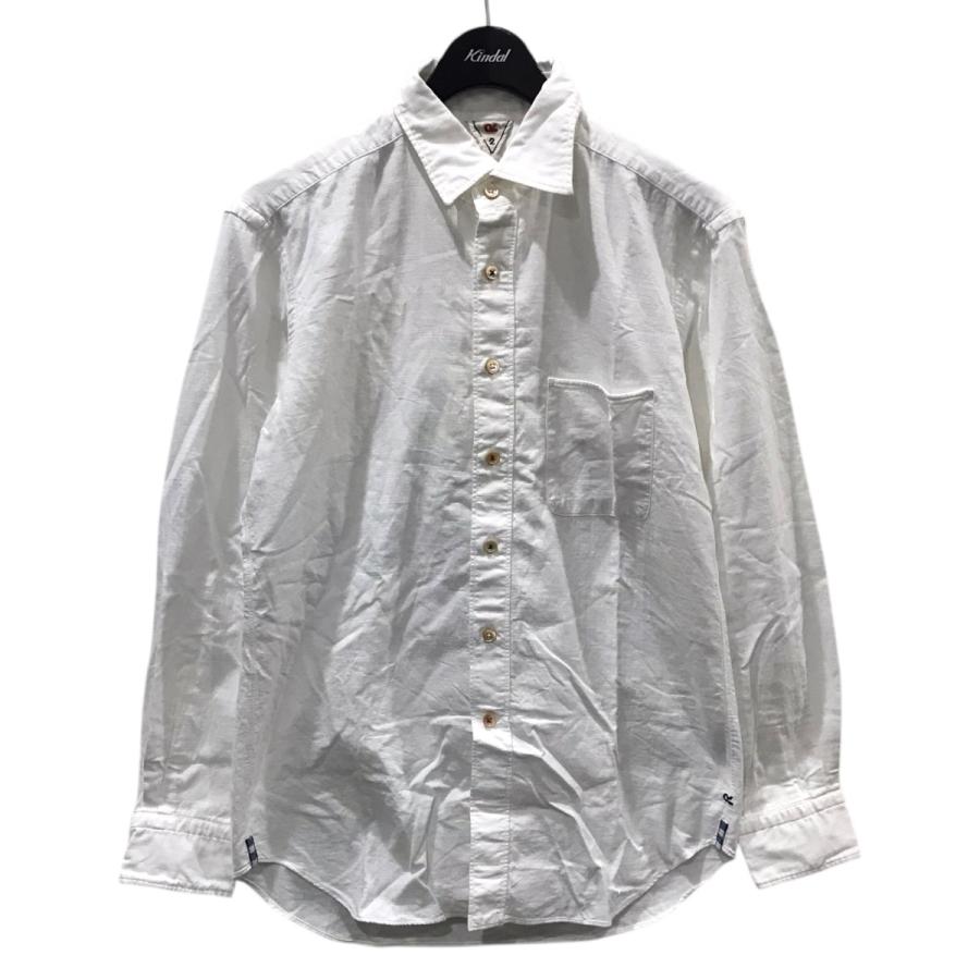 45R フォーティファイブアール 長袖シャツ ホワイト サイズ：2 : カインドオルYahoo!店 - 通販 - Yahoo!ショッピング