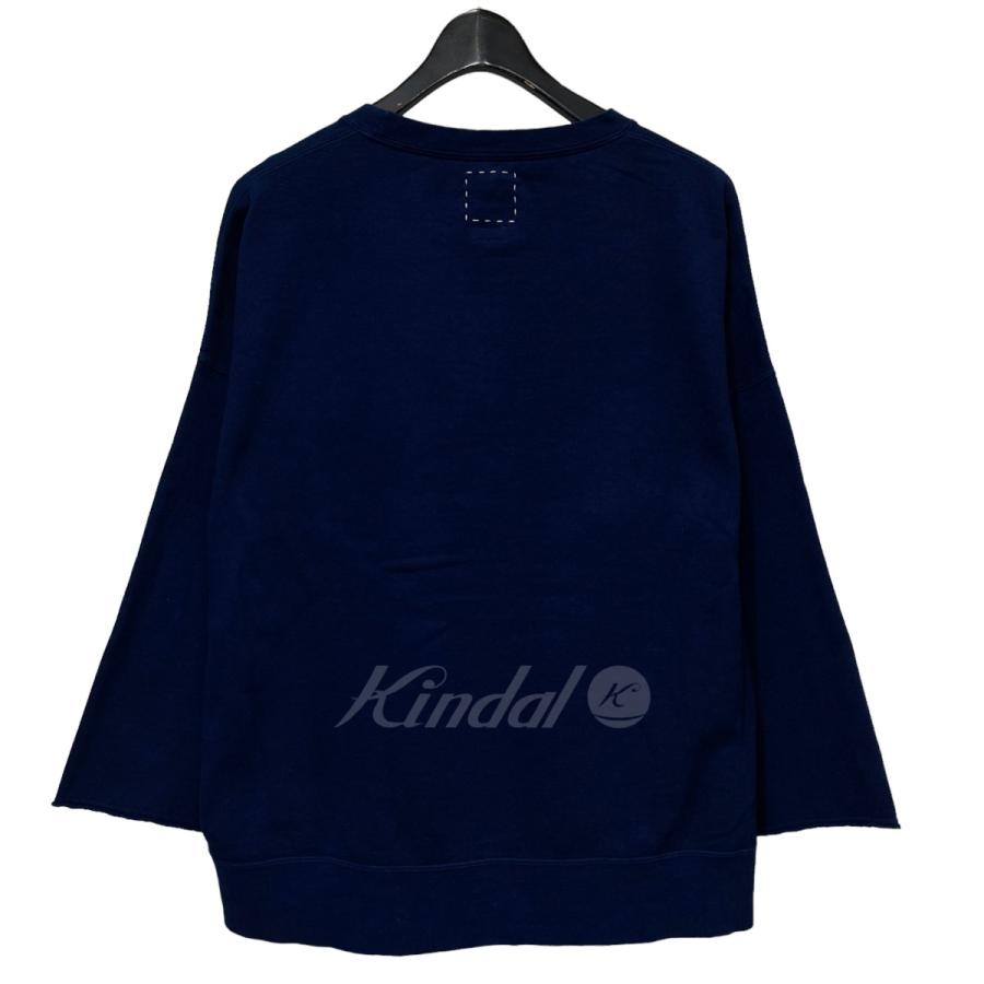 visvim 【値下げ】VISVIM 「「JUMBO SB SWEAT 3／4」 スウェットトレーナー ネイビー サイズ：4 (EC) : カインドオルYahoo!店 - 通販 - Yahoo ...
