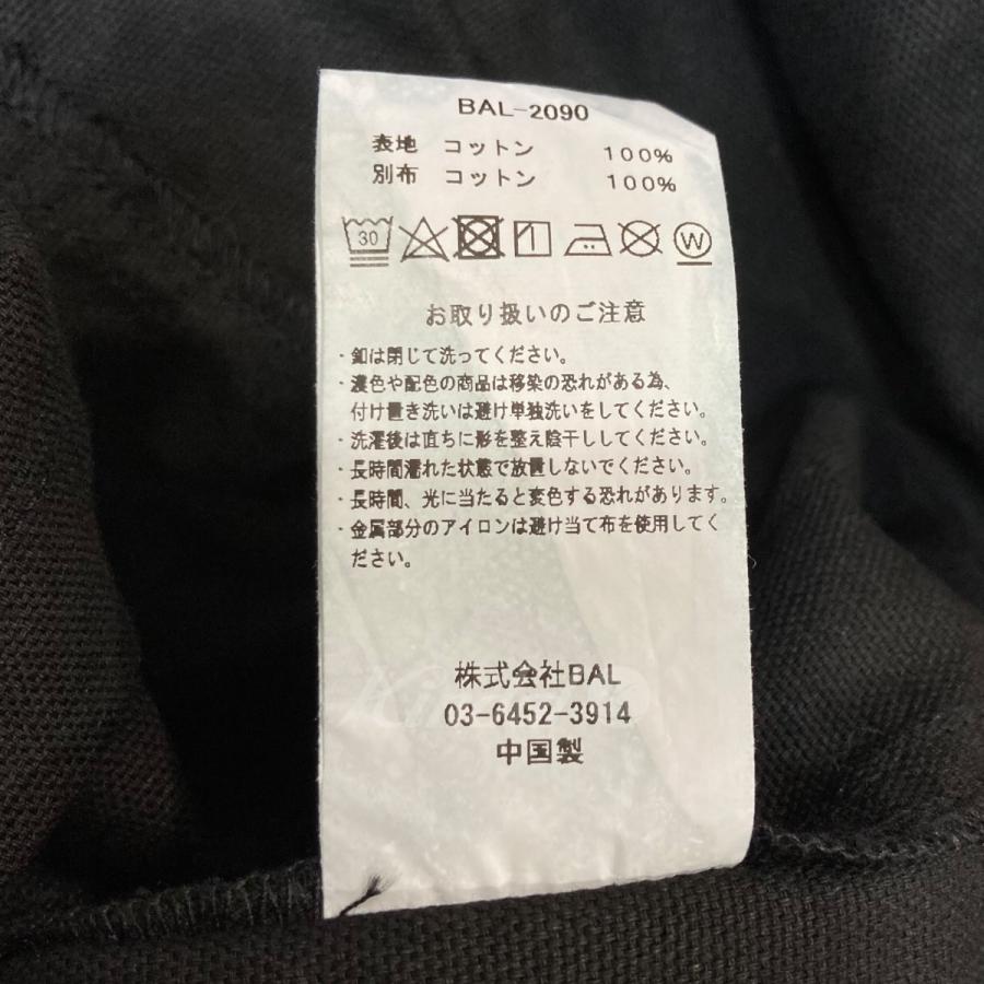 BAL バル bal 24SS「MULTI POCKET CHORE JACKET」マルチポケットジャケット ブラック サイズ：2 : カインドオルYahoo!店 - 通販 - Yahoo ...