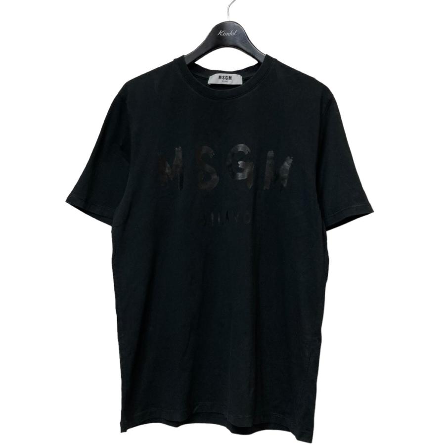 エムエスジーエム MSGM ロゴプリントTシャツ 2240MM97 ブラック サイズ：S : 8078000309265 : カインドオルYahoo!店 - 通販 - Yahoo!ショッピング