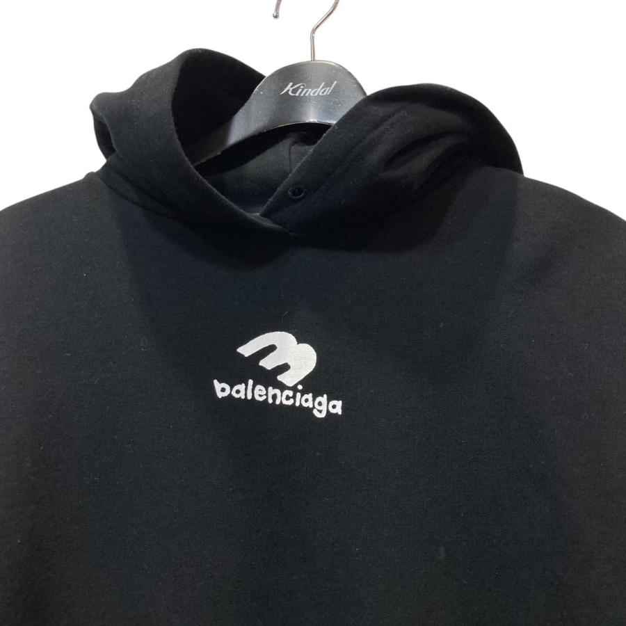 バレンシアガ BALENCIAGA 22AW パーカー 578135 ブラック サイズ：XS : 8078000381292 : カインドオルYahoo!店 - 通販 - Yahoo!ショッピング