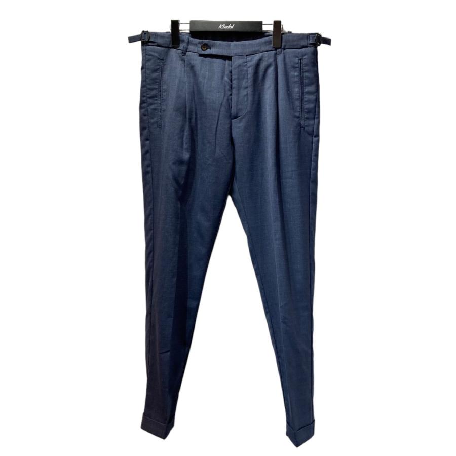 BERWICH 【値下げ】BERWICH ツープリーツサイドアジャスター付きスラックスパンツ ネイビー サイズ：48 (南船場店) : カインドオルYahoo!店 - 通販 - Yahoo ...