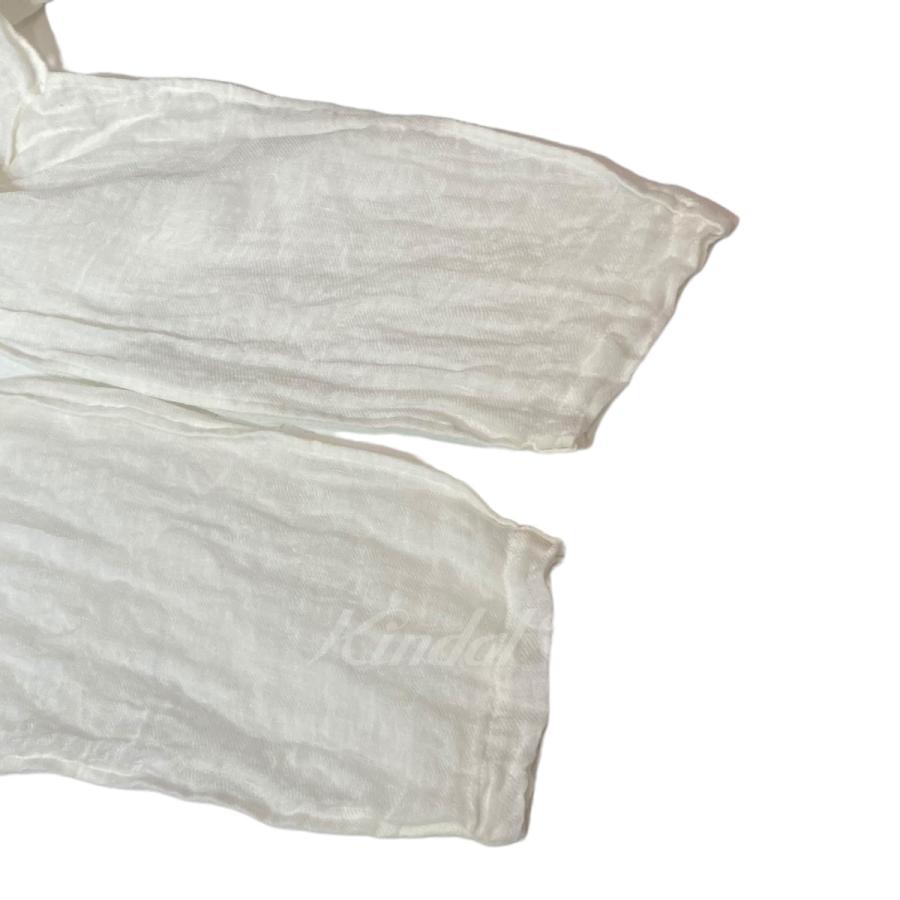 値下げ】ERIKOKATORI linen gawze see-through L/S-T リネン 値下げ】ERIKOKATORI linen gawze see-through L/S-T リネン
