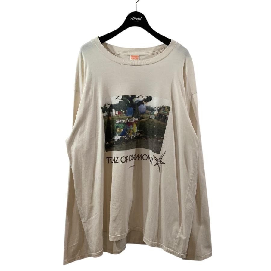 MAISON EUREKA メゾンエウレカ ロングスリーブTシャツ オフホワイト サイズ：S : カインドオルYahoo!店 - 通販 - Yahoo!ショッピング