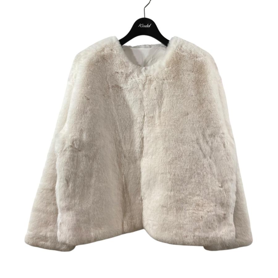 ジプソフィア Gypsohila ファーコート GPS 613 ホワイト サイズ：フリーサイズ : 8079000601823 : カインドオルYahoo!店 - 通販 - Yahoo!ショッピング