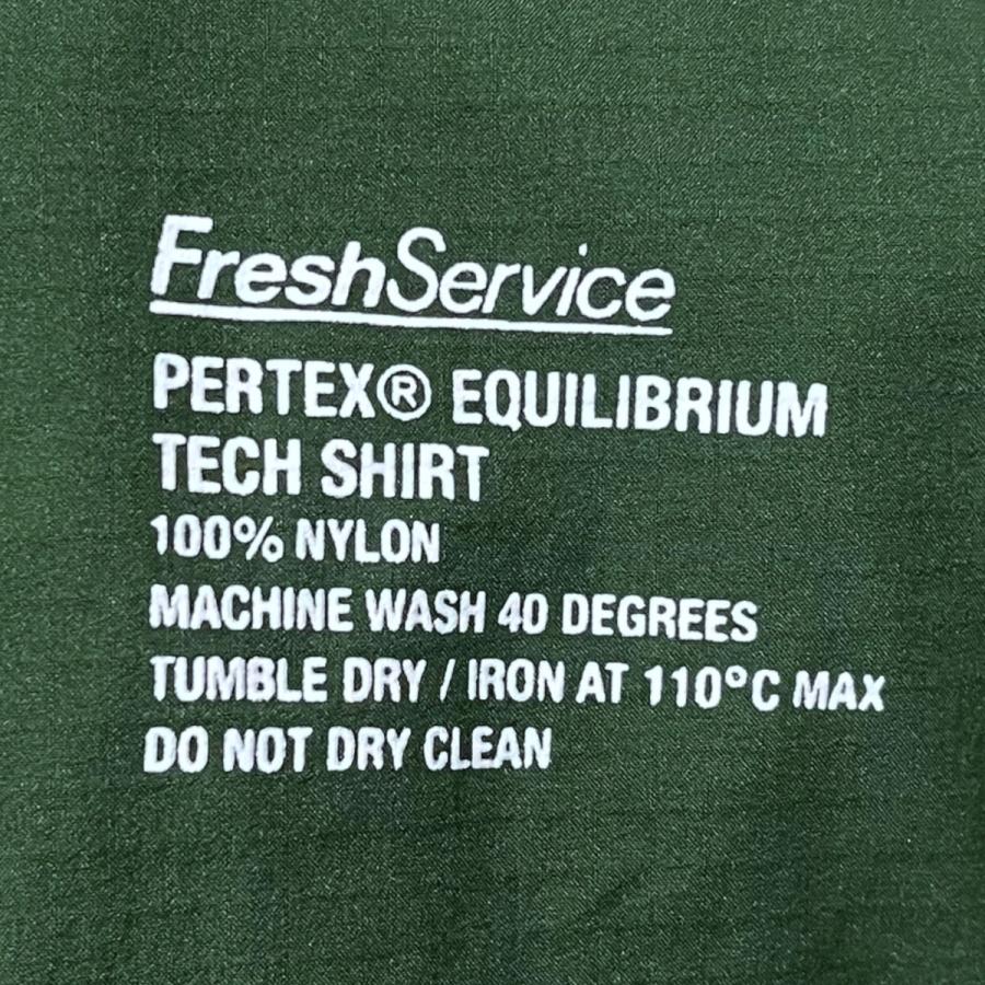 JOE FRESH フレッシュサービス FreshService ナイロン長袖シャツ PERTEX EQUILIBRIUM TECH SHIRT パーテックス イクイリブ : カインドオル ...