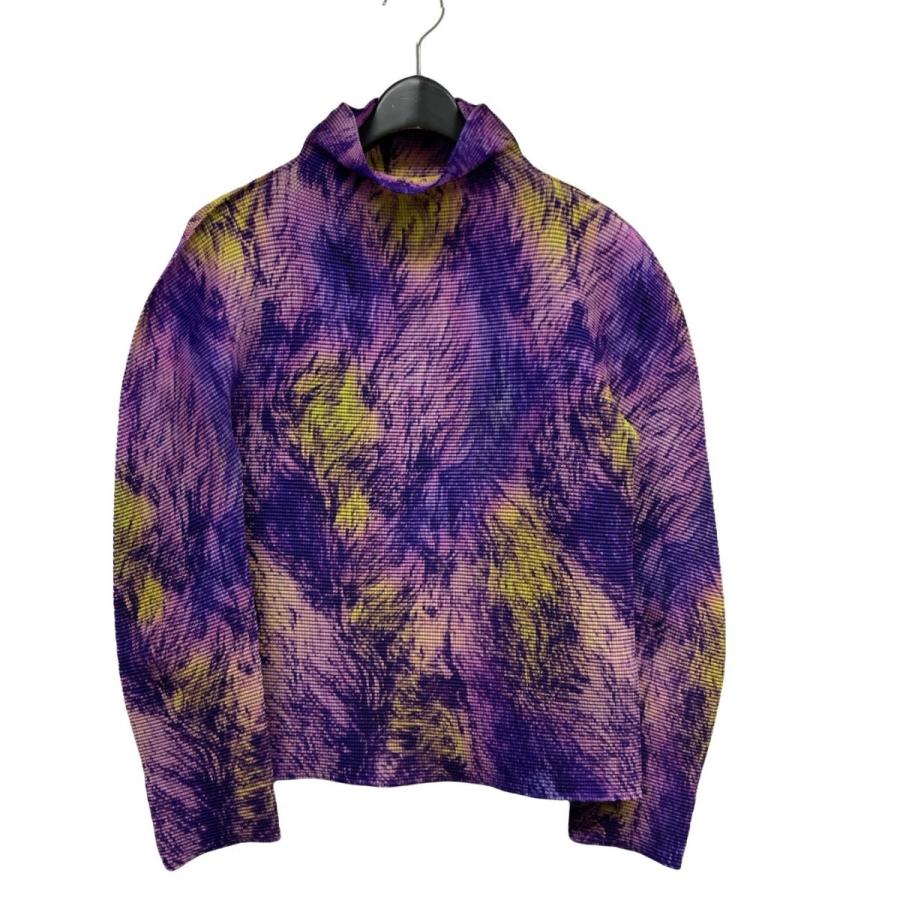 me ISSEY MIYAKE ボックスプリーツカットソー パープル サイズ：- (中目黒店) 220308 : 8080000167295 ...