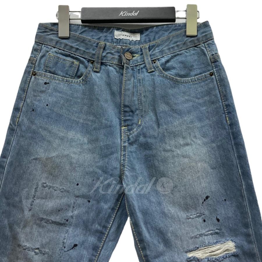 Ameri VINTAGE ダメージ加工デニムパンツ インディゴ サイズ：S (中目黒店) 220619 : 8080000194369 : カインドオルYahoo!店 - 通販 ...