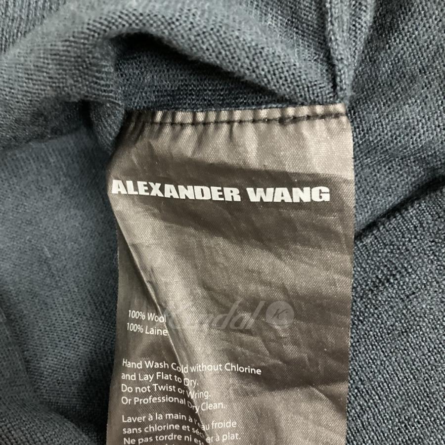 alexanderwang 【値下げ】ALEXANDER WANG ラグランニット モスグリ−ン サイズ：XS (中目黒店) : カインドオルYahoo!店 - 通販 - Yahoo!ショッピング