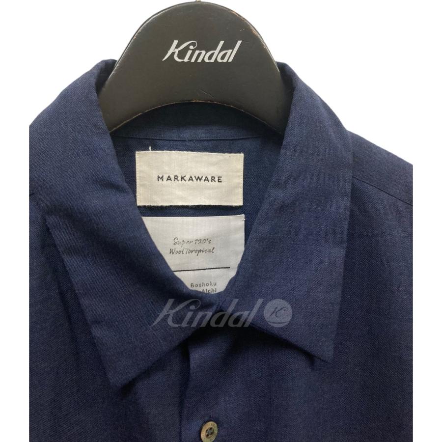 markaware MARKAWARE 「COMFORT FIT SHIRT」シャツ ネイビー サイズ：2 (中目黒店) 220813 : カインドオルYahoo!店 - 通販 - Yahoo ...