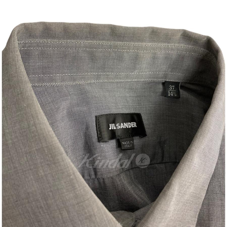 JIL SANDER 【値下げ】JIL コットンシャツ グレー サイズ：37 (中目黒店) : カインドオルYahoo!店 - 通販 - Yahoo!ショッピング