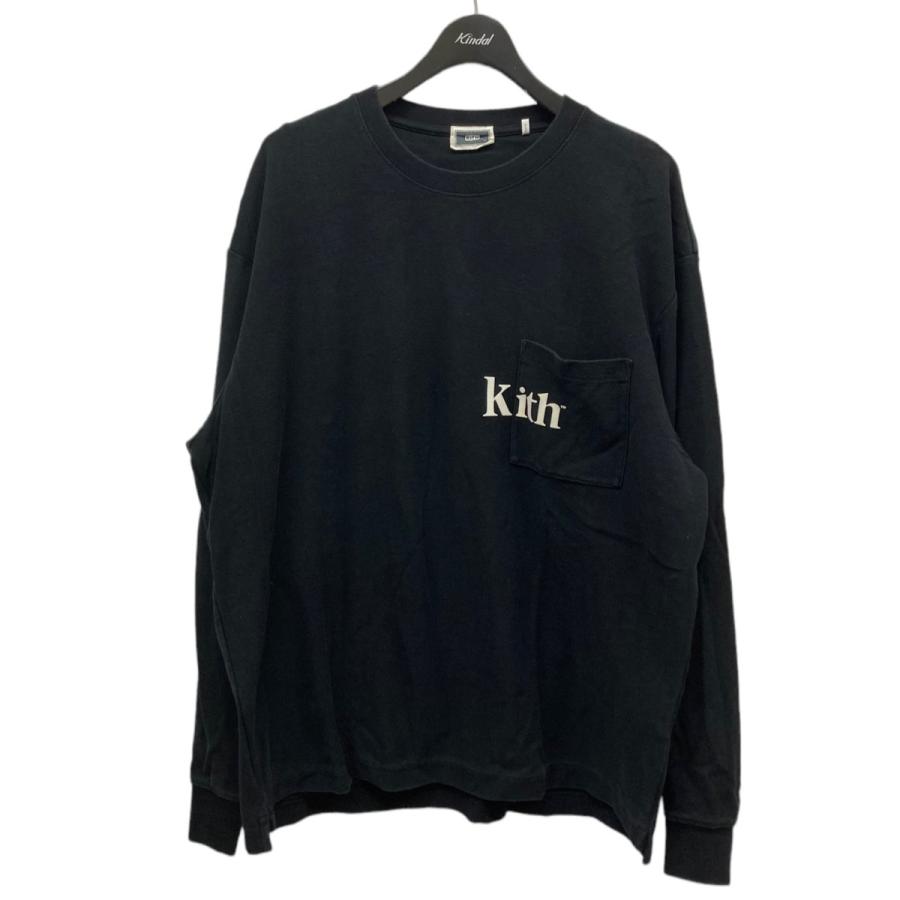 KITH 「Quinn L／S Tee」ロゴカットソー ブラック サイズ：XL (中目黒店) 221010 : カインドオルYahoo!店 - 通販 - Yahoo!ショッピング