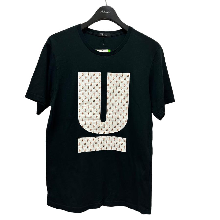 UNDERCOVER アンダーカバー 中指UロゴプリントTシャツ N9807 ブラック サイズ：M : カインドオルYahoo!店 - 通販 - Yahoo!ショッピング