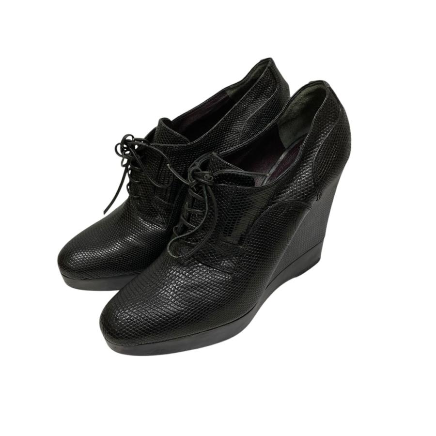 JIL SANDER 【値下げ】JIL ウェッジソールブーティー ブラック サイズ：38 (EC) : カインドオルYahoo!店 - 通販 ...