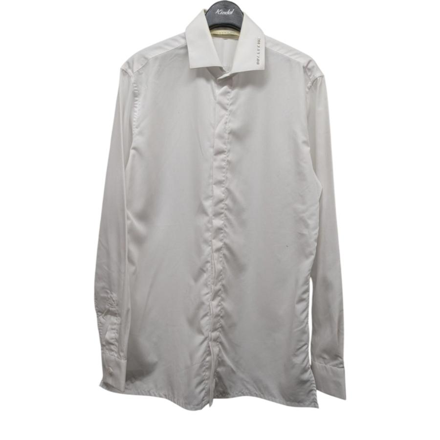 1017 ALYX 9SM アリクス ロゴプレートシャツ ホワイト サイズ：48 : カインドオルYahoo!店 - 通販 - Yahoo!ショッピング