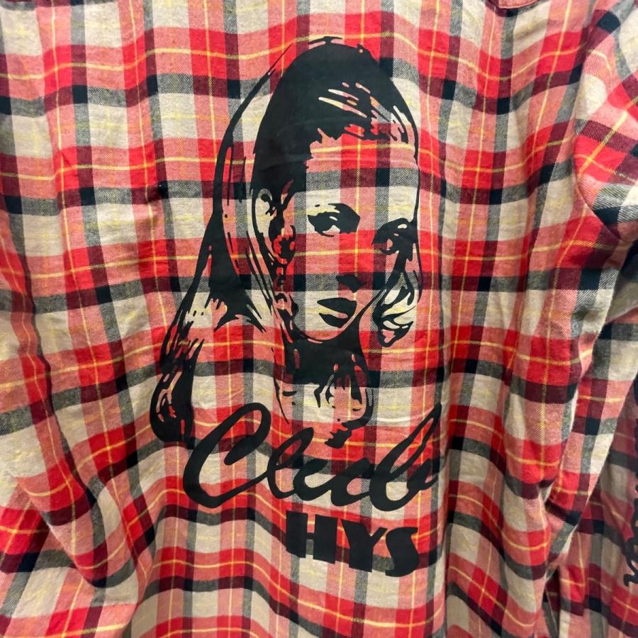 HYSTERIC GLAMOUR ヒステリックグラマー Hysteric Glamour チェックシャツ 02243AH03 レッド サイズ：M : カインドオルYahoo!店 - 通販 ...