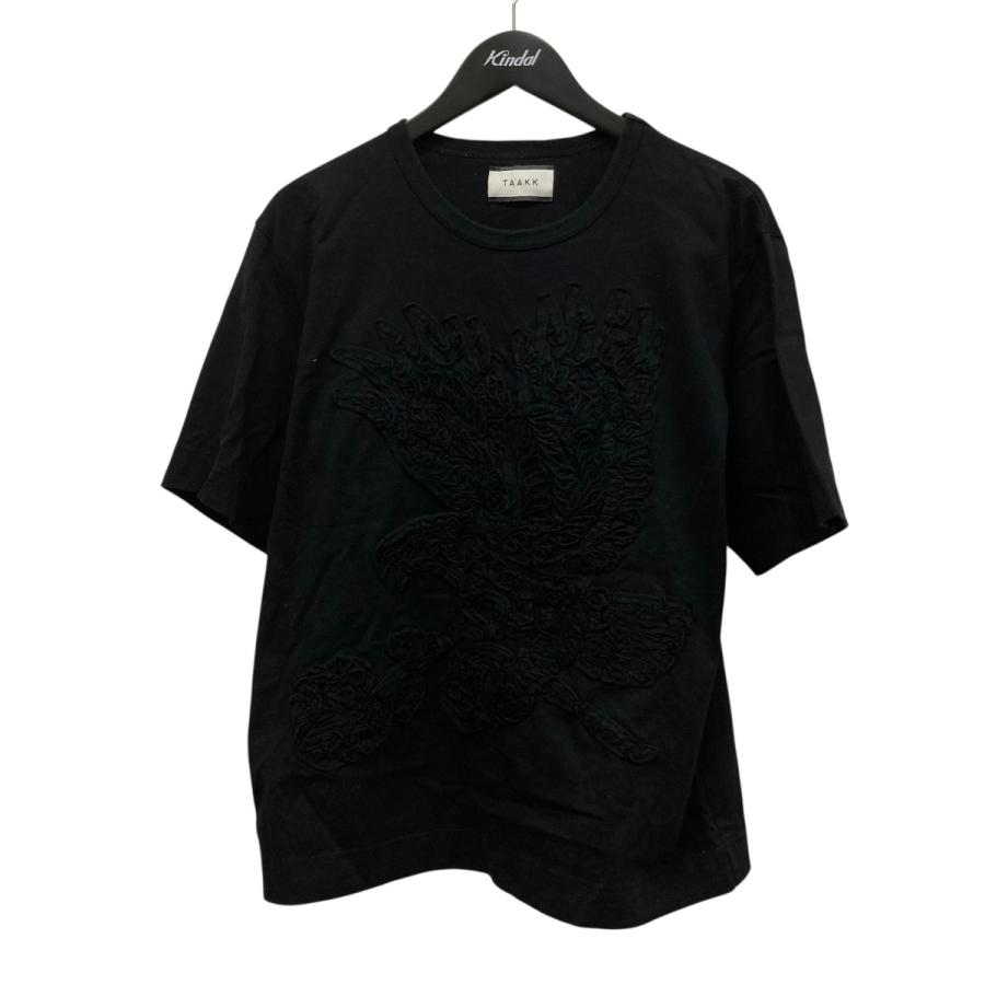 TAG（PORTER） ターク TAAKK デザイン半袖カットソー TA24SS-JR045STU ブラック サイズ：1 : カインドオルYahoo!店 - 通販 - Yahoo!ショッピング