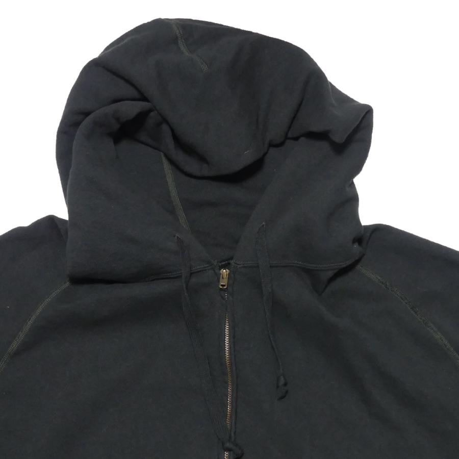 コモリ COMOLI 24SS 製品染め 裏毛 ジップパーカー ブラック : 8081000095052 : カインドオルYahoo!店 - 通販 - Yahoo!ショッピング