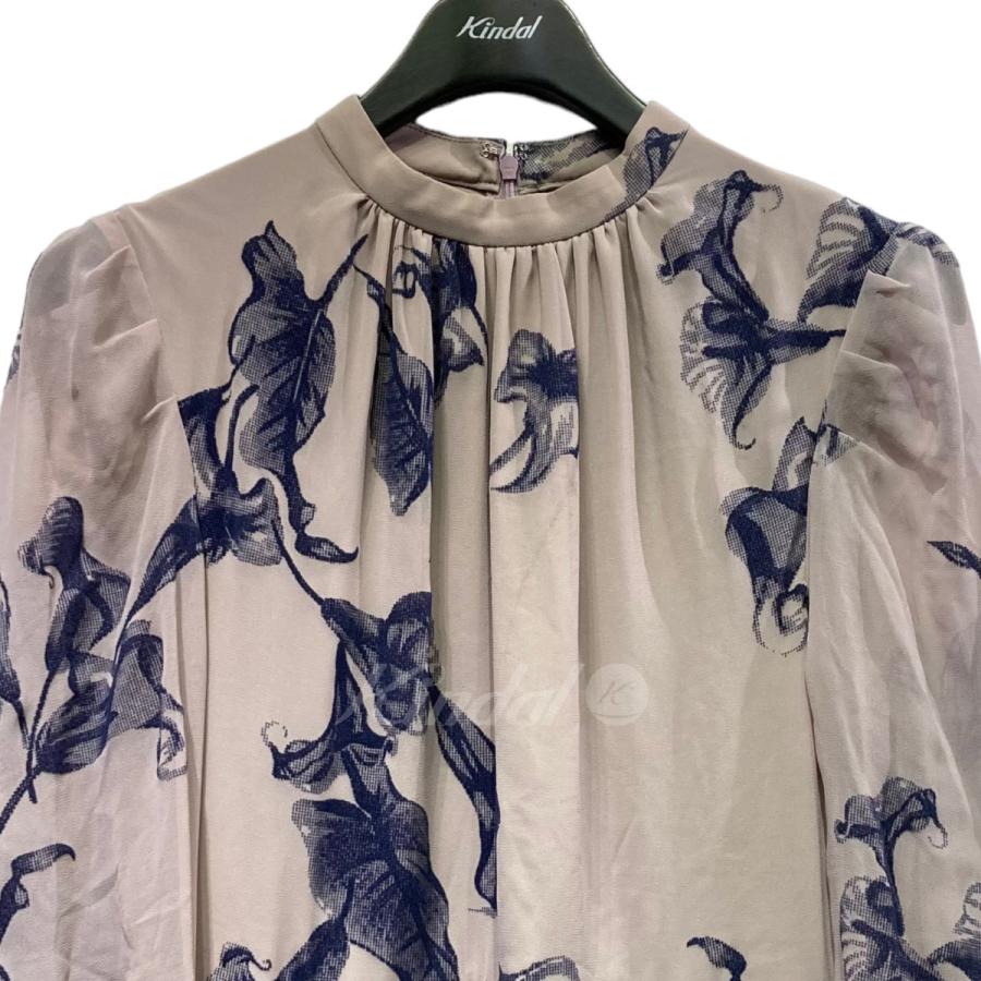 【値下げ】AMERI UND CALLA FLOCKY DRESS 総柄ワンピース 02220560640 ベージュ サイズ：M (EC) : 8082000149110 : カインドオル ...