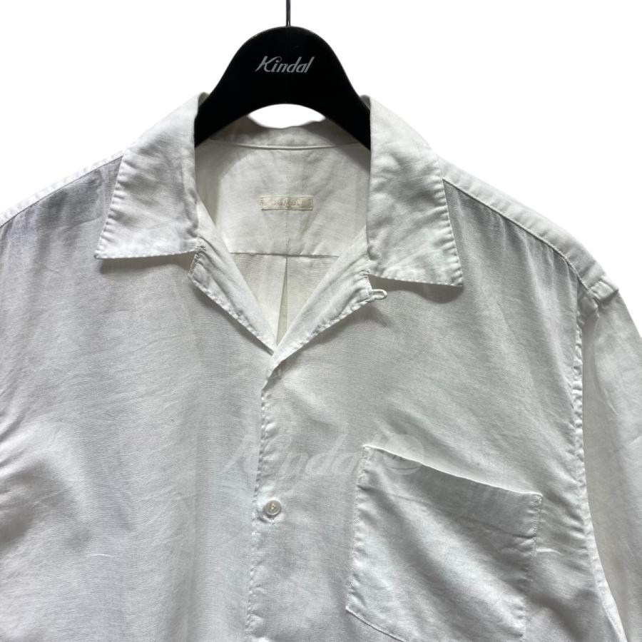 COMOLI コモリ ベタシャンオープンカラーシャツ T01-02012 ホワイト サイズ：1 : カインドオルYahoo!店 - 通販 - Yahoo!ショッピング