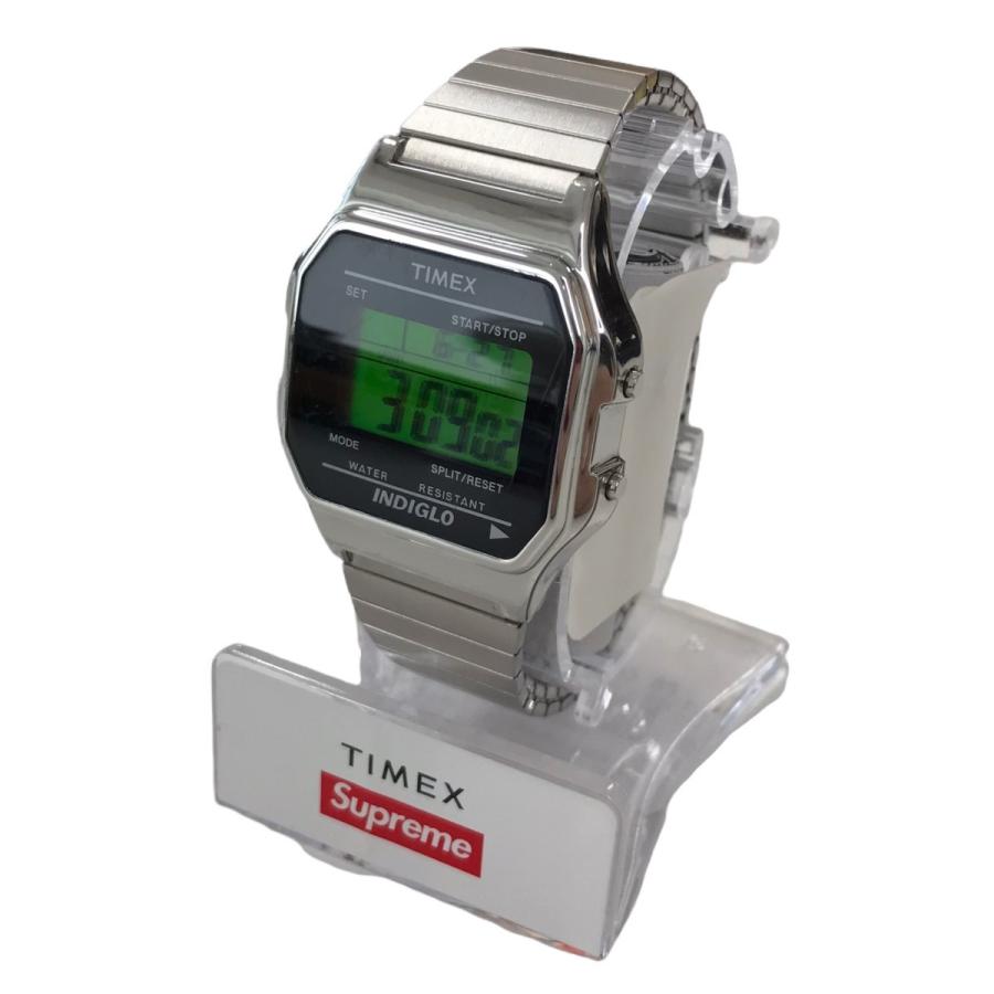 Supreme Supreme×TIMEX 19AW「Digital Watch」デジタルウォッチ シルバー サイズ：- (代官山店 ...