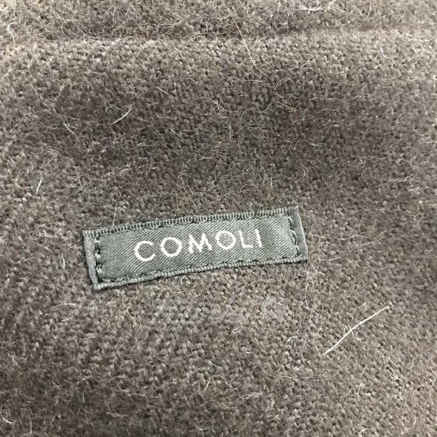 COMOLI コモリ 裏地アルパカショールカラーレザーコート ブラック サイズ：1 : カインドオルYahoo!店 - 通販 - Yahoo!ショッピング