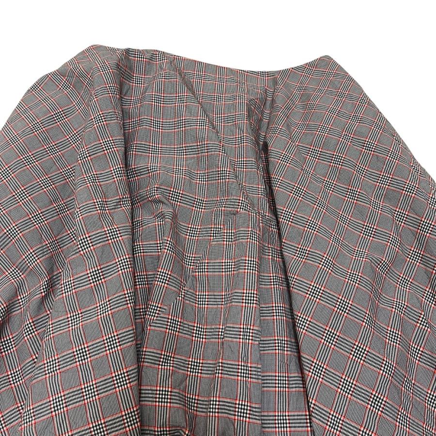 ENFOLD エンフォルド チェックバルーンスカート 300CS331-1270 グレー×レッド サイズ：36 : カインドオルYahoo!店 - 通販 - Yahoo!ショッピング