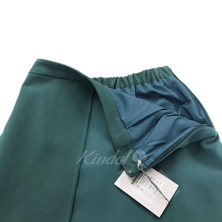 Ameri アメリ AMERI アシンメトリーシースルースカート グリーン サイズ：M : カインドオルYahoo!店 - 通販 - Yahoo!ショッピング