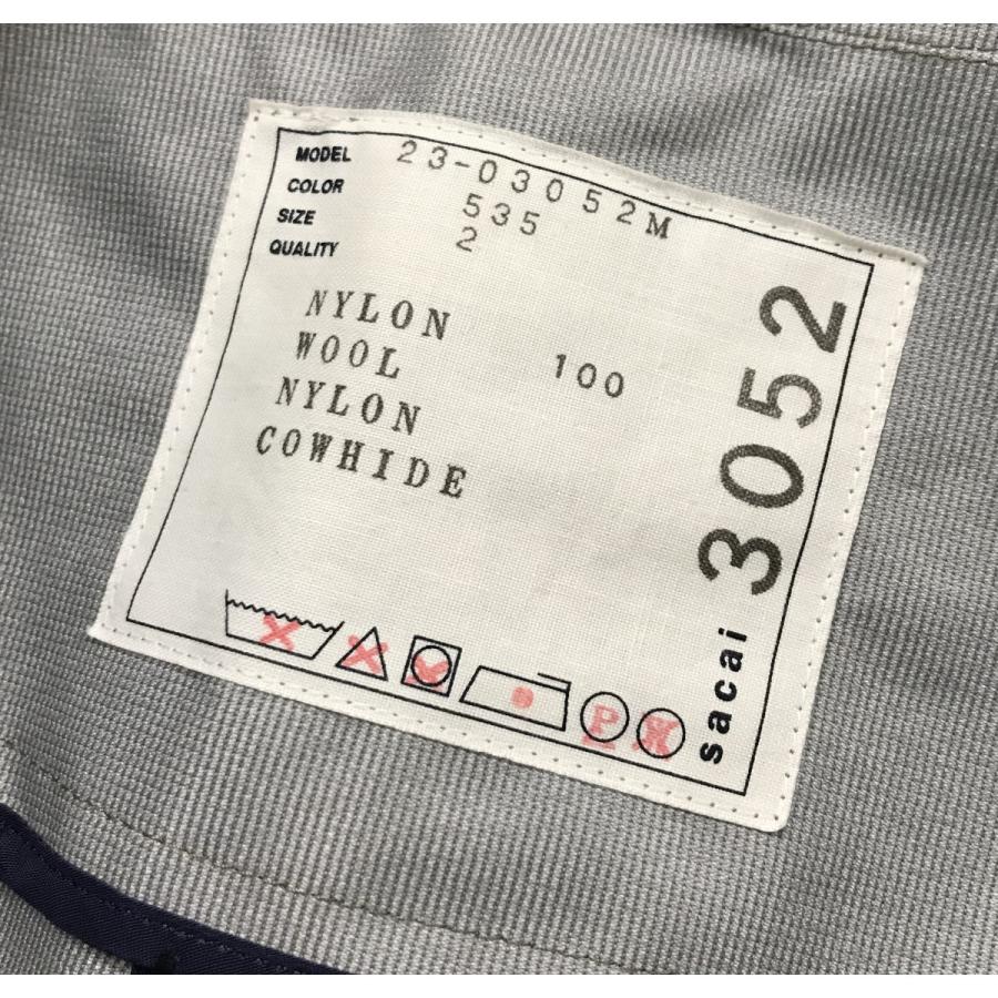 sacai サカイ 「Nylon Bonding Coat」ナイロンボンディング sacai サカイ 「Nylon Bonding Coat」ナイロンボンディング