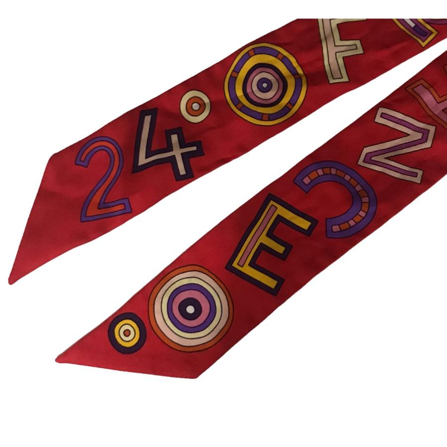 HERMES 【値下げ】HERMES 「24 Flog」ツイリースカーフ レッド (EC) : カインドオルYahoo!店 - 通販 - Yahoo!ショッピング