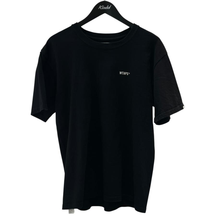 WTAPS ダブルタップス プリント柄 Tシャツ ブラック サイズ：02 : カインドオルYahoo!店 - 通販 - Yahoo!ショッピング