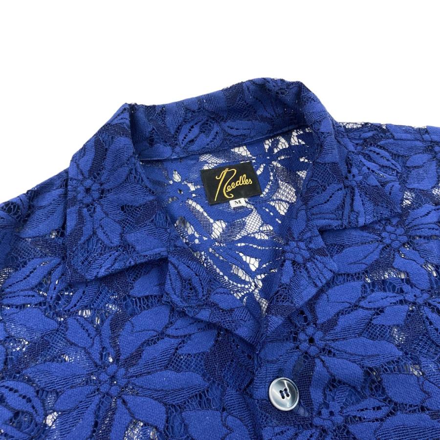 Needles ニードルス 23SS Cabana Shirt C／PE／R Lace Cloth Flower フラワーレースシャツ ...