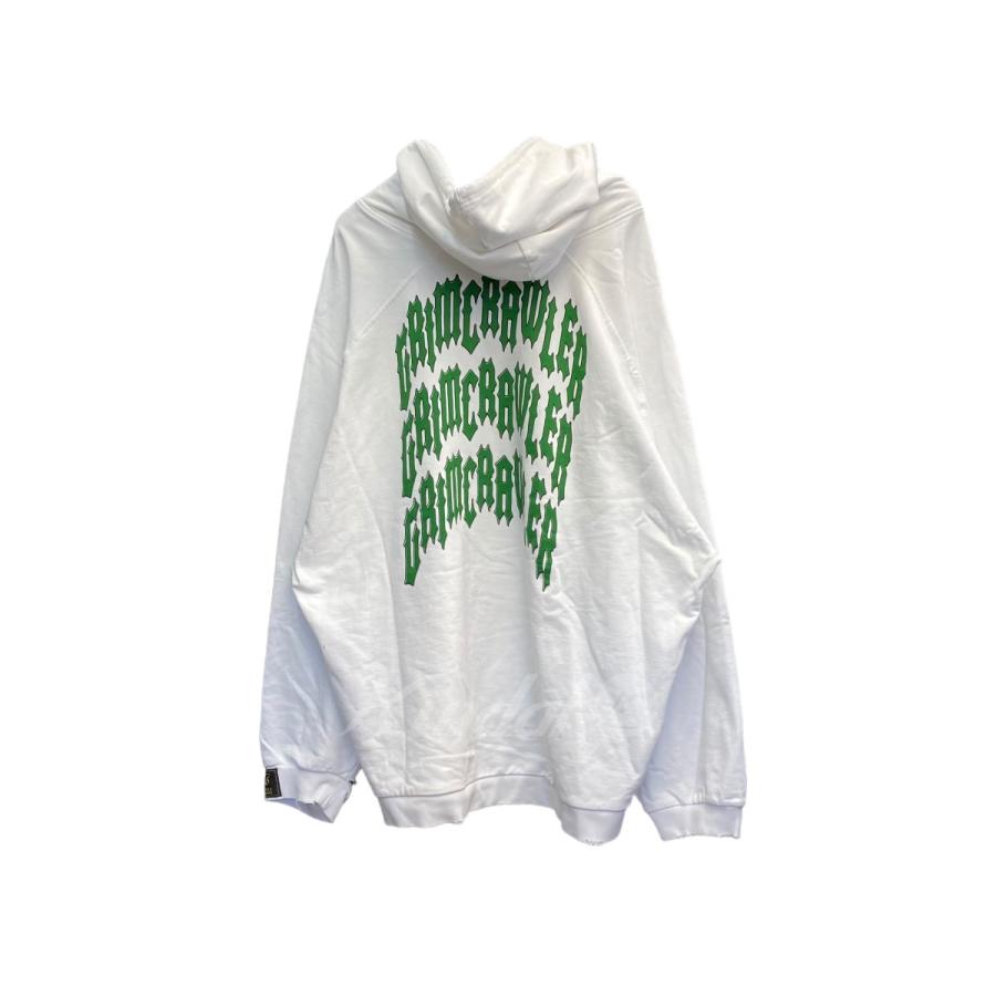 RAF SIMONS ラフシモンズ 2022SS「DestroyedoversizedhoodieGrimrawler」プリントパーカー ホワイト サ : カインドオルYahoo!店 - 通販 ...