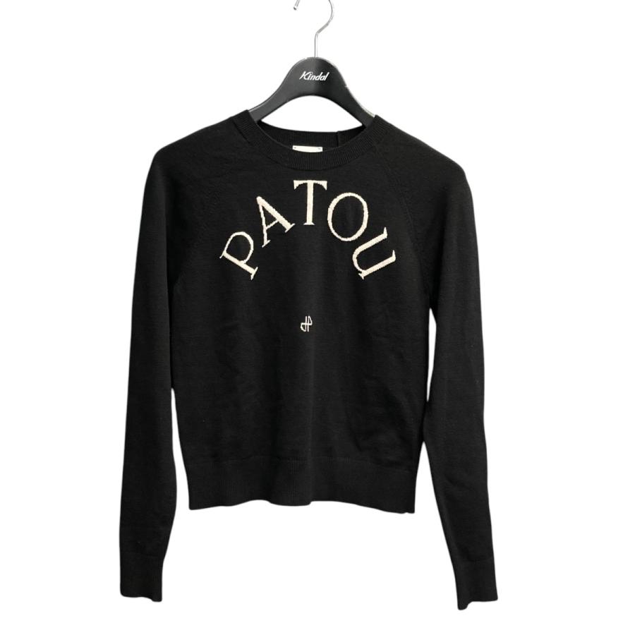 パトゥ Patou 24AW クルーネックニットセーター KN1108045999B ブラック サイズ：S : 8086000163886 : カインドオルYahoo!店 - 通販 ...