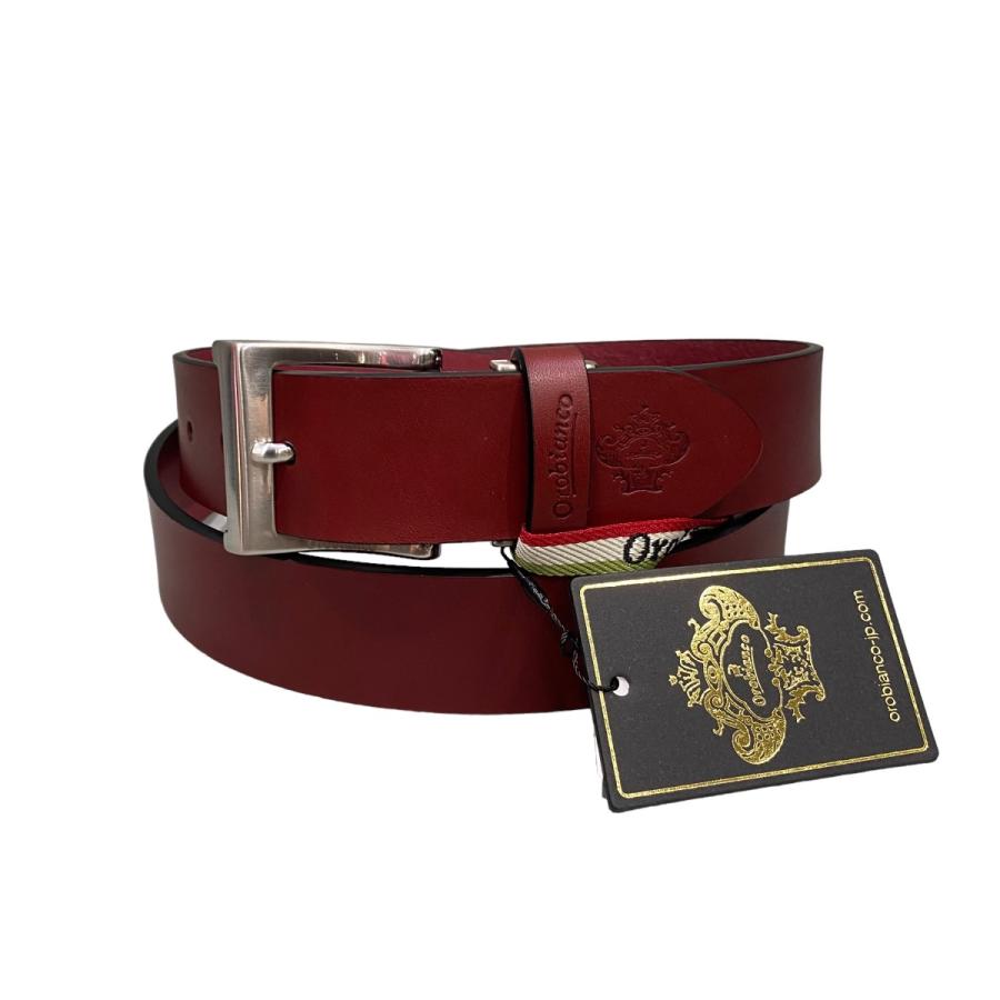 Orobianco オロビアンコ OROBIANCO ORB-031008 レザーベルト ボルドー : カインドオルYahoo!店 - 通販 - Yahoo!ショッピング