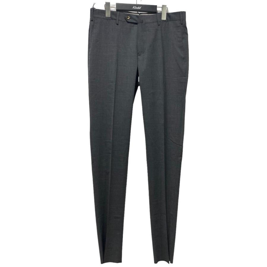 PT01 ピーティーゼロウーノ BUSINESS テクノウールノープリーツパンツ COFS01Z00CL1 グレー サイズ：48 : カインドオルYahoo!店 - 通販 - Yahoo!ショッピング