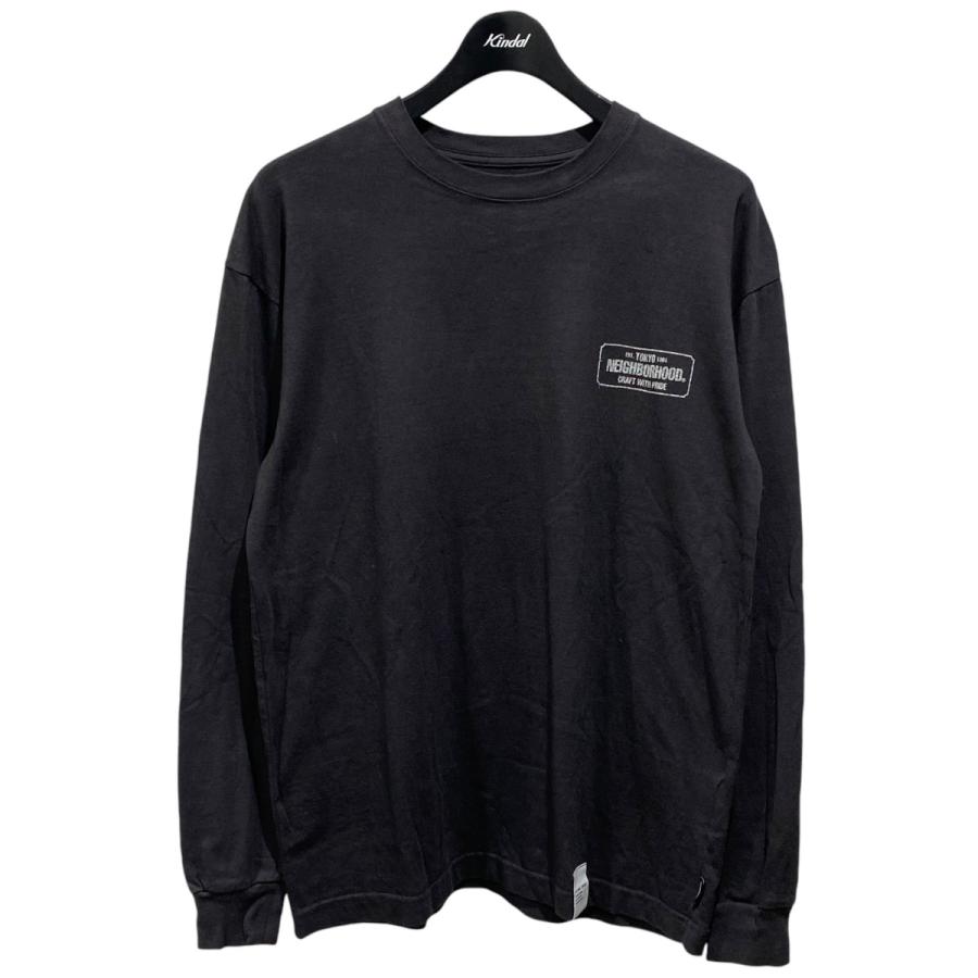 ネイバーフッド NEIGHBORHOOD ワンポイントカットソー 231OKNH-CSM03 ブラック サイズ：S ...