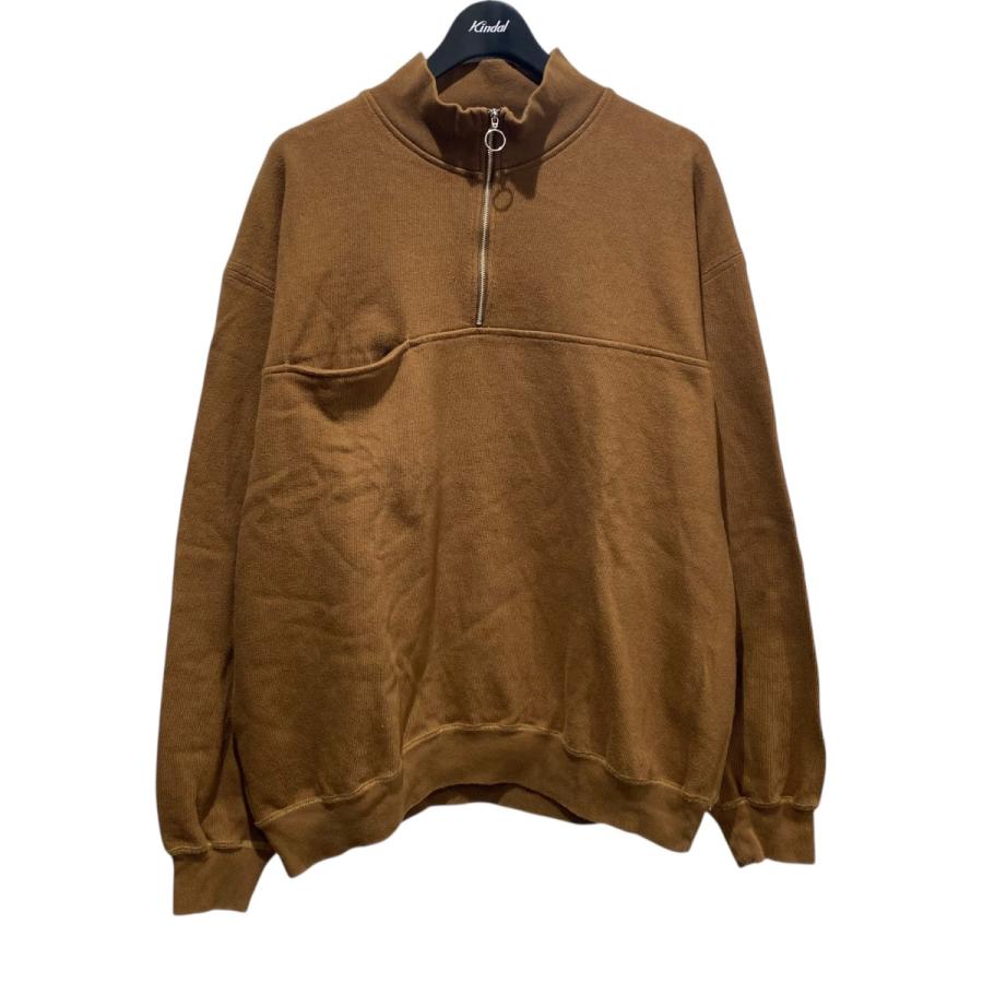tone（robita） トーン TONE ハーフジップスウェット TO-AW18-CLS08 ブラウン サイズ：3 : カインドオルYahoo!店 - 通販 - Yahoo!ショッピング