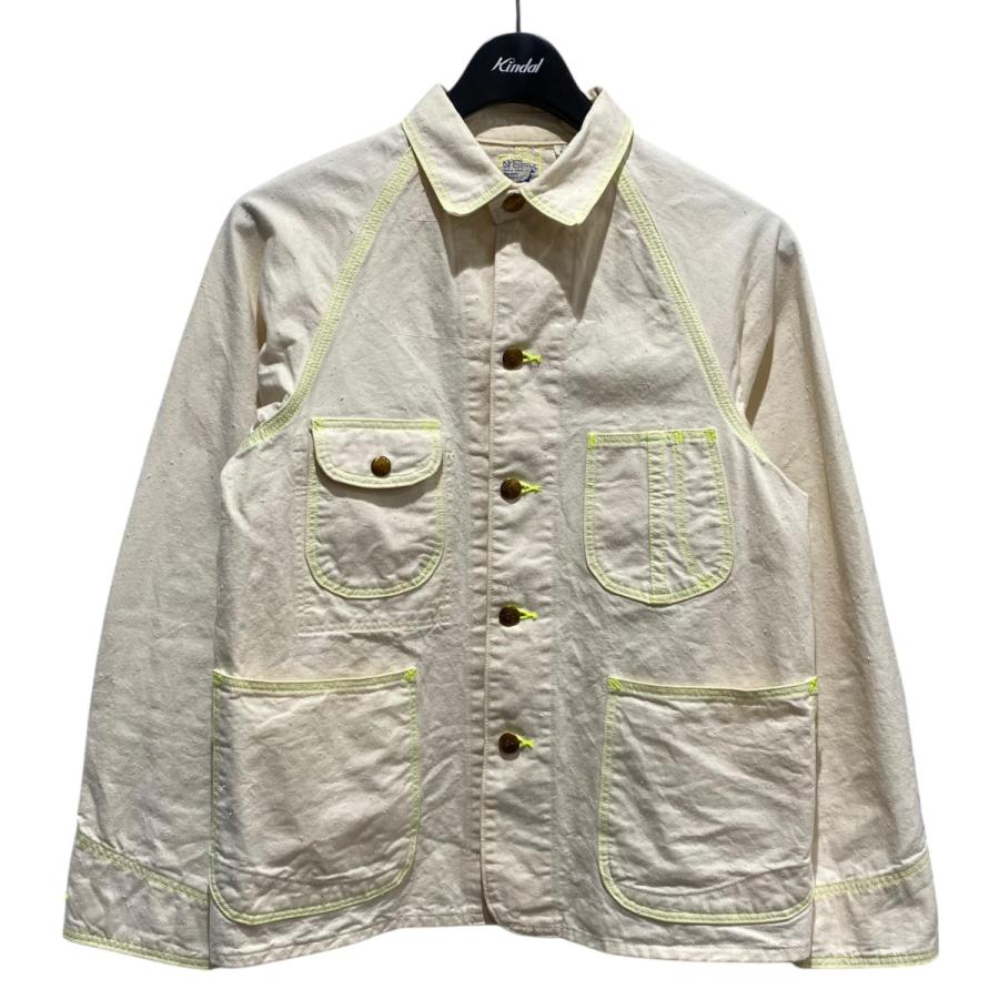 orSlow オアスロウ 50’s Coverall デニムジャケット アイボリー サイズ：0 : カインドオルYahoo!店 - 通販 - Yahoo!ショッピング