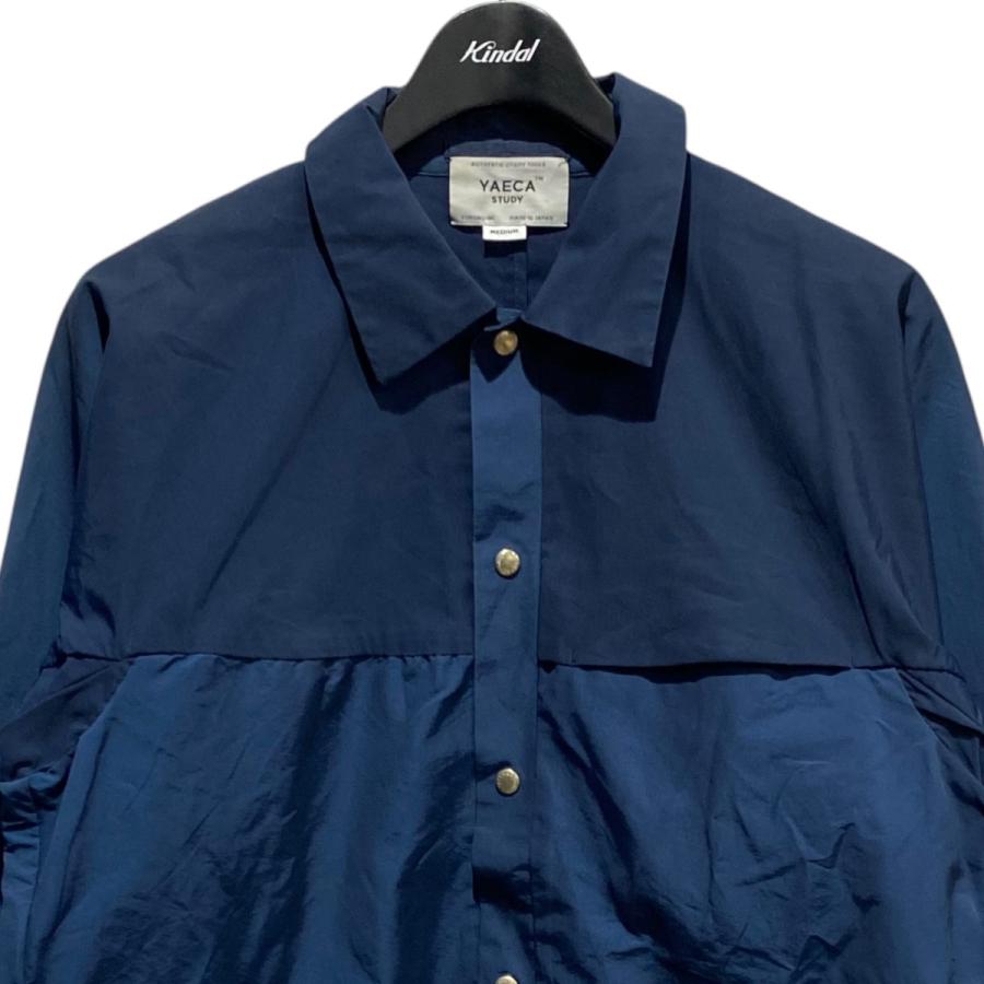 YAECA ヤエカ コーチジャケット 124579 ネイビー サイズ：M : カインドオルYahoo!店 - 通販 - Yahoo!ショッピング