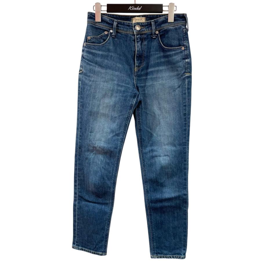 YANUK ヤヌーク ストレートデニムパンツ 57131062 インディゴ サイズ：SIZE 25 : カインドオルYahoo!店 - 通販 - Yahoo!ショッピング