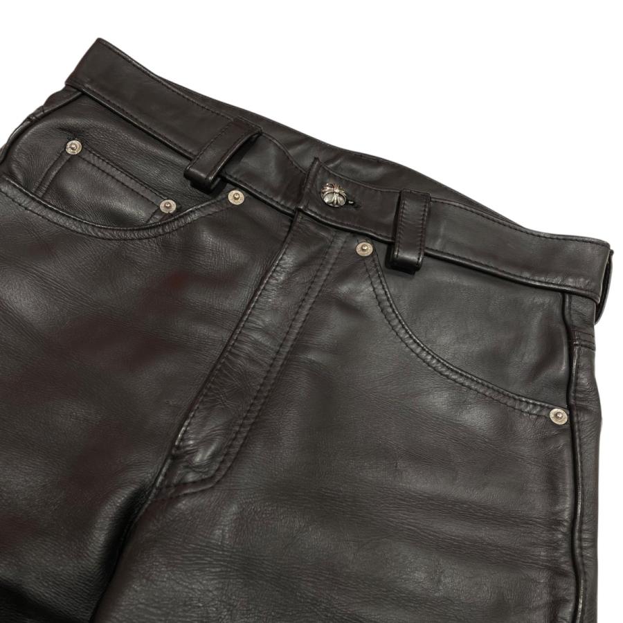 INDIAN インディアンモーターサイクル MOTORCYCLE レザーパンツ 0S 2439 ブラック サイズ：29 : カインドオルYahoo!店 - 通販 - Yahoo!ショッピング