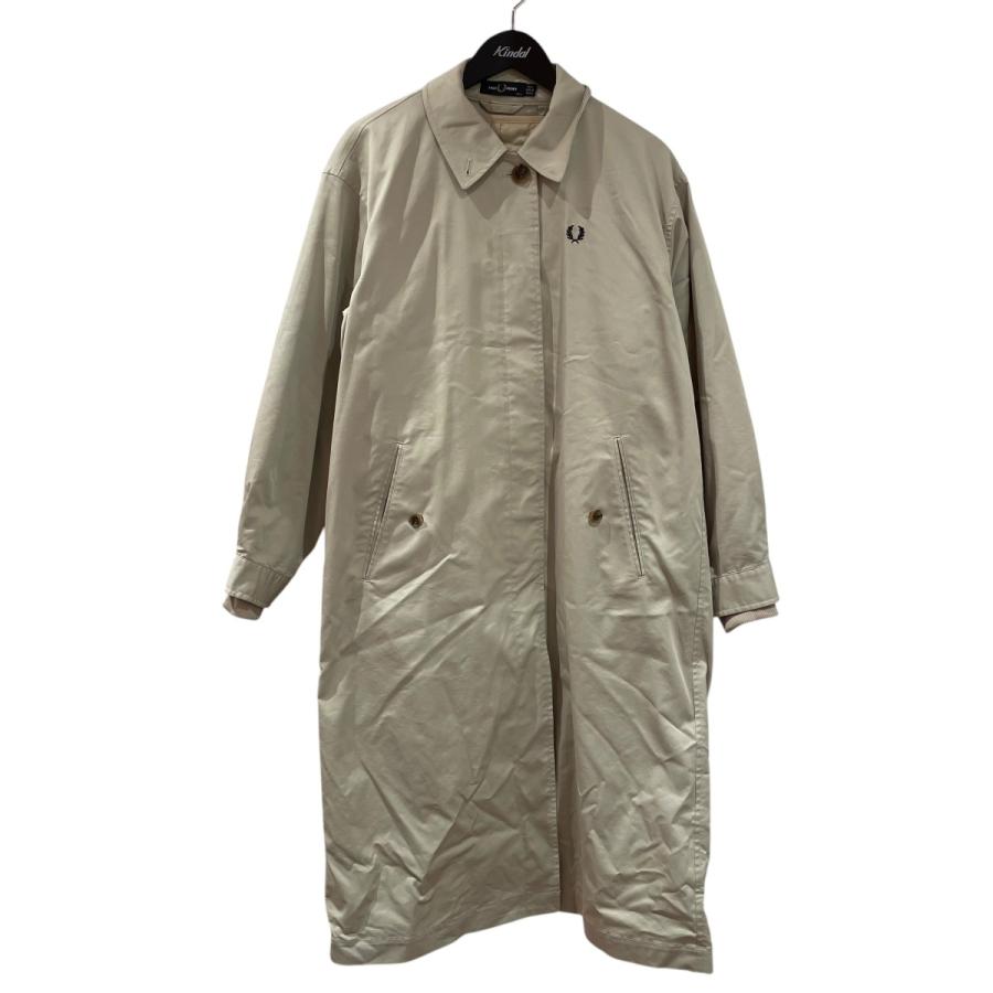 FRED PERRY フレッドペリー オーバーコート F6365 ベージュ サイズ：36 : カインドオルYahoo!店 - 通販 - Yahoo!ショッピング