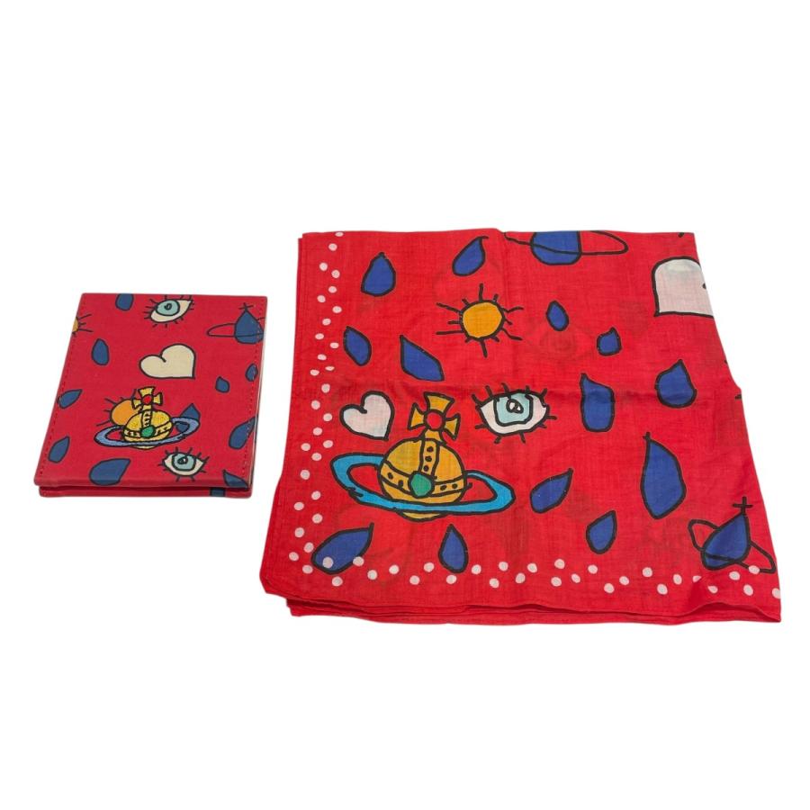 Vivienne Westwood 【値下げ】Vivienne 鏡＆スカーフセット レッド (EC) : カインドオルYahoo!店 - 通販 - Yahoo!ショッピング