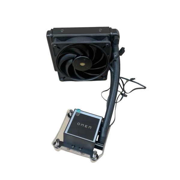 DELL 純正新品 HP OMEN 30L 水冷クーラー 120mmファン RGB対応 LED搭載 Z590 H370 H470 B550 ...