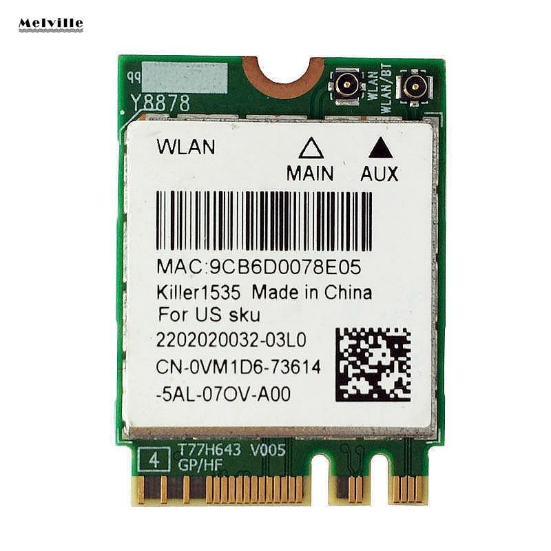 マイクロソフト（Microsoft） 新品 Killer Wireless-AC 1535 QCNFA364A 802.11AC ...