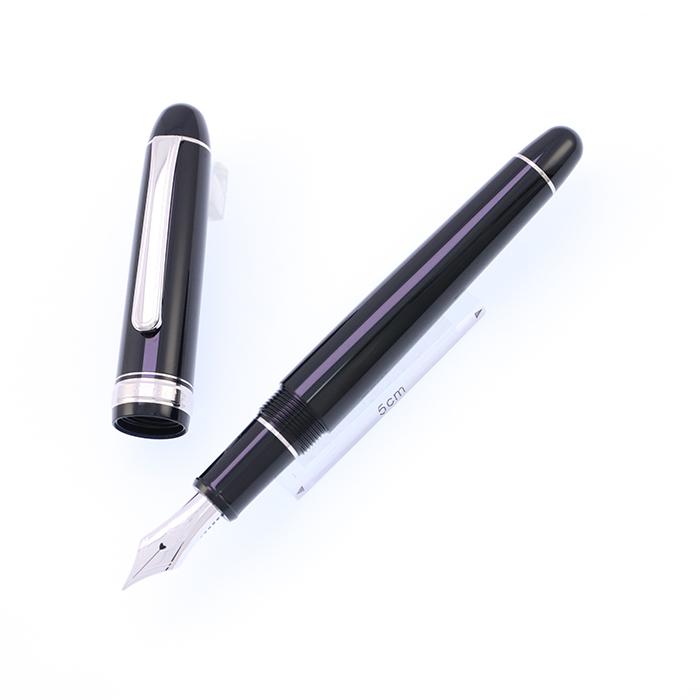 万年筆 プラチナ #3776 センチュリー ブラック 中字 中古-良品 SAS対象 : KINGDOM NOTE Yahoo!店 - 通販 - Yahoo!ショッピング