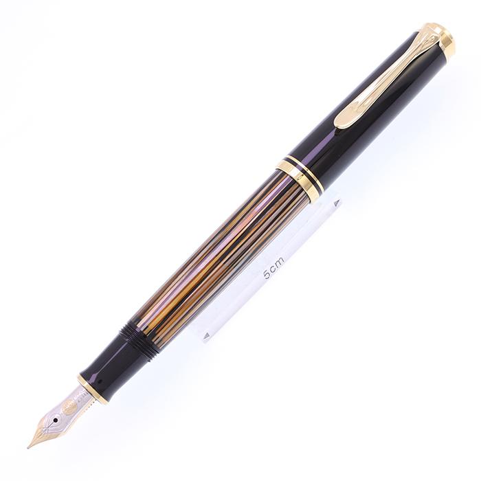 Pelikan（筆記具） 万年筆 ペリカン スーベレーン M400 茶縞 EF 中古-良上品 SAS対象 : KINGDOM NOTE ...