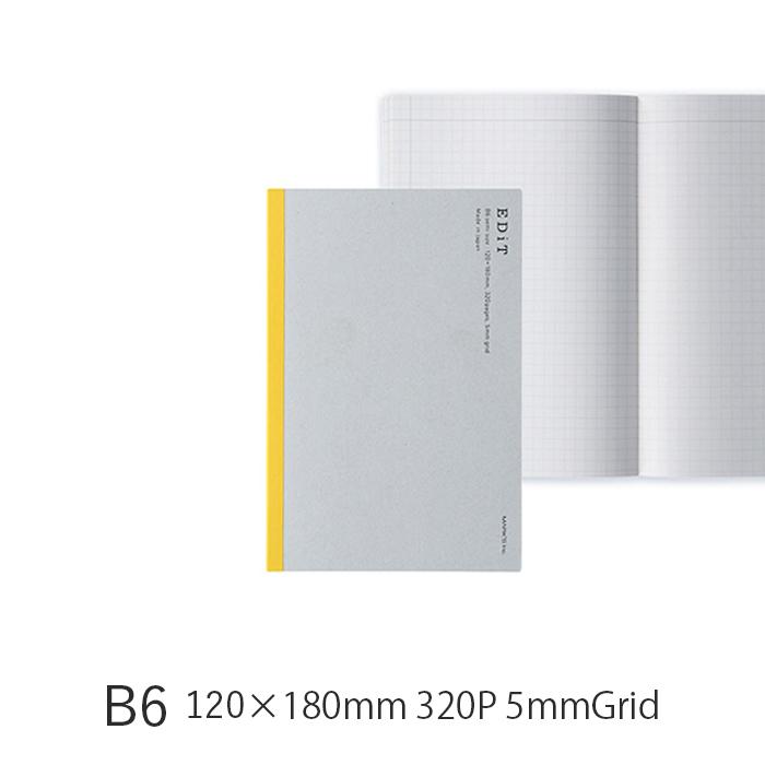 紙製品・ノート類 パイロット×マークス EDiT エディット手帳用紙を使った方眼ノート B6 : KINGDOM NOTE Yahoo!店 - 通販 - Yahoo!ショッピング