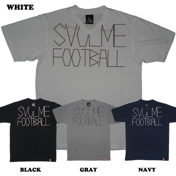 SVOLME スボルメ VネックTシャツ 141-05110 FUTSAL フットサル : KINGKONG - 通販 - Yahoo!ショッピング